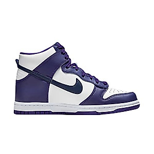 Nike Youth Dunk High GS DH9751 100 Electro Purple Midnght Navy - Size 4.5Y
