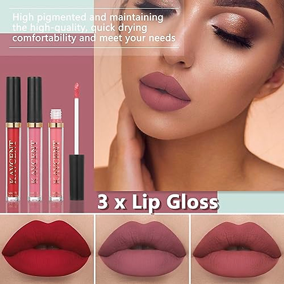 KAVCENT All-in-One Makeup Kit for Women & Teens | Gift Set