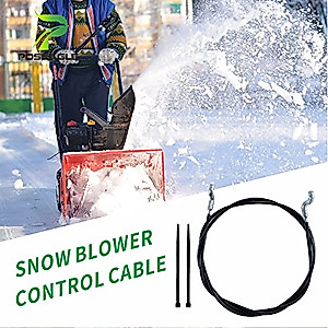 POSEAGLE 762259MA Auger Drive Cable Replaces Craftsman 762259ma, Craftsman 762259, Murray 762259MA, Murray 1501124MA