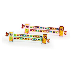 Ciieeo 3PCS Wooden Toys Wooden Puzzles Puzzles Puzzles Numbers Matching Toy Montessori Math Toy Early Educational Stationery Cartoon Teaching aids Material Ruler