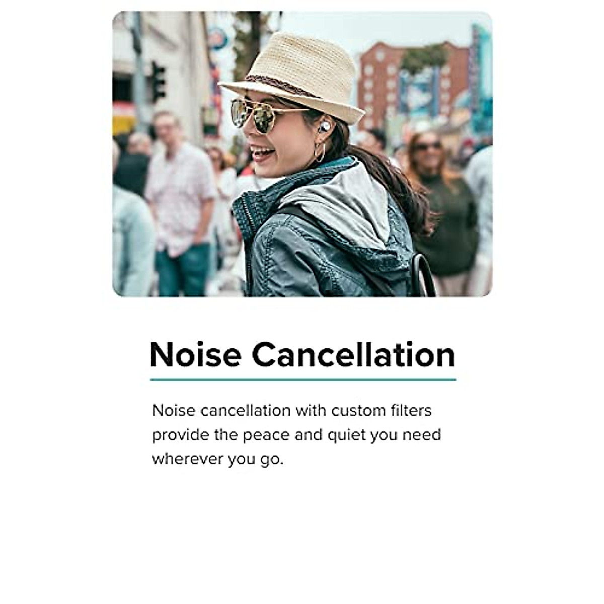 Cleer Audio, Roam NC Wireless Bluetooth Noise Cancelling Earbuds with Long Lasting Battery Life, Sweat Proof and Water Resistant, Touch Controls, Ambient Mode Music and Calls, Black