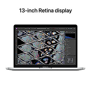 Apple MacBook Pro 13.3" with Retina Display, M2 Chip with 8-Core CPU and 10-Core GPU, 16GB Memory, 512GB Storage, Silver, 2022