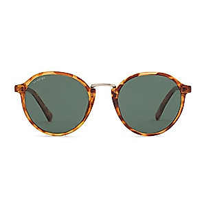 Foster Grant Sun Luv Summer of Love Round Sunglasses, Tortoise, 51mm