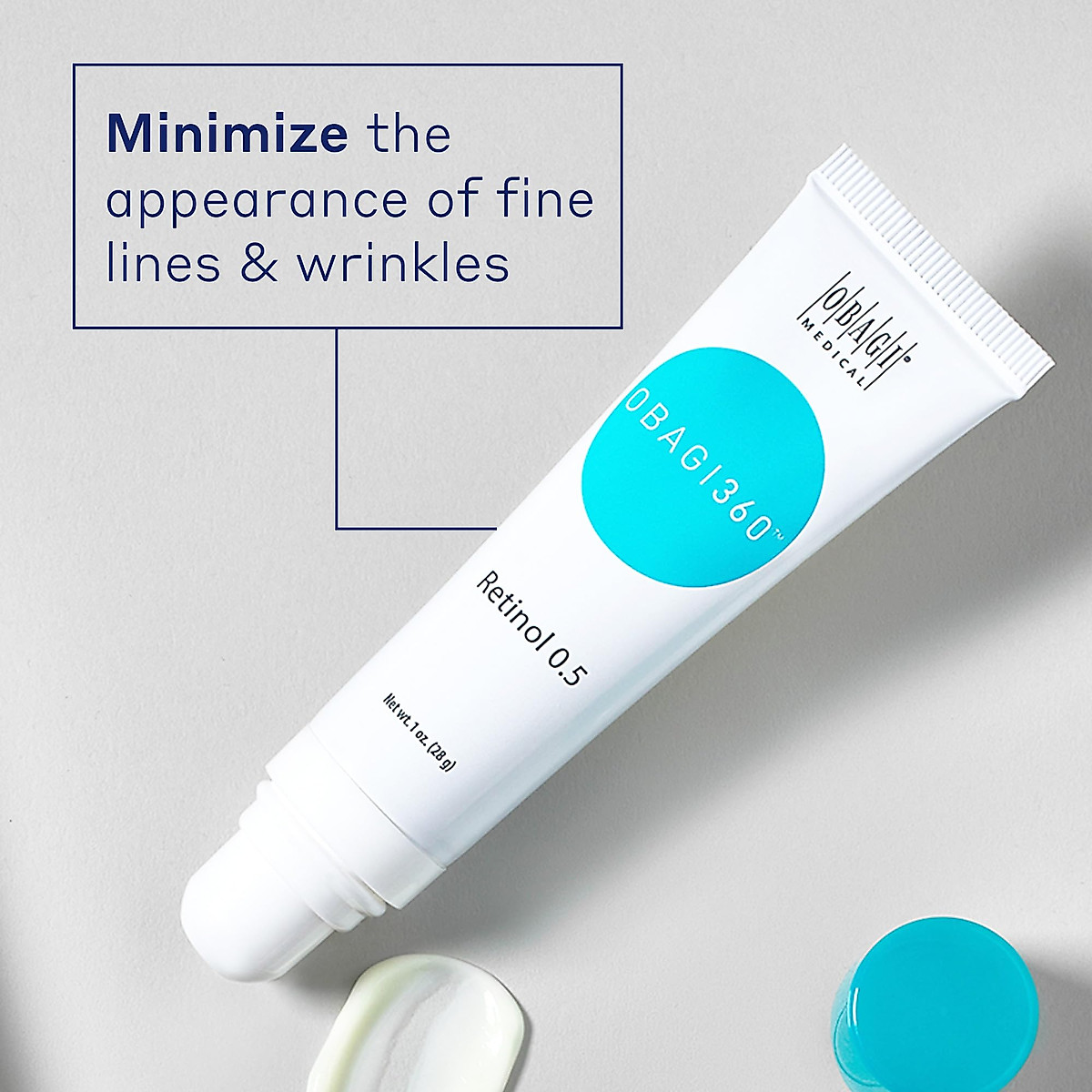 Obagi360 Retinol 0.5 Cream – Helps Reduce the Appearance of Fine Lines and Wrinkles & Smooth Texture with Minimal Irritation – 1 oz