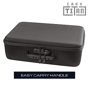 Card Titan PRO Graded Coin Case with 56 Slots for PCGS or NGC Graded Coin Slab - Individual Slots for Graded Coins - Protects and Perfectly Fits NGC and PCGS Coin Cases - Coin Collection Supplies