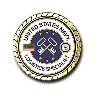 US Navy Logistics Specialist Challenge Coin - Officially Licensed