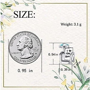 MZC Jewelry Beach Chair Charm for Pandora Bracelets