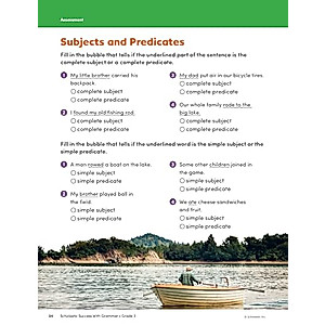 Scholastic Success with Grammar Grade 3 Workbook