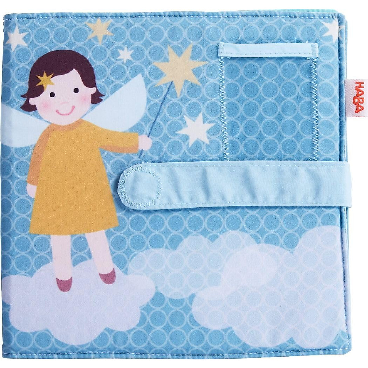 HABA Guardian Angel Baby Photo Album - Machine Washable Holds 8 4x6 Photographs