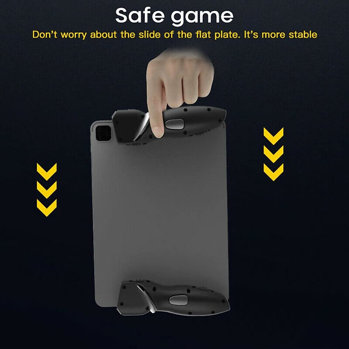 Six Fingers Aim Button Shooter Gamepad Trigger For PUBG Mobile Game Tablet