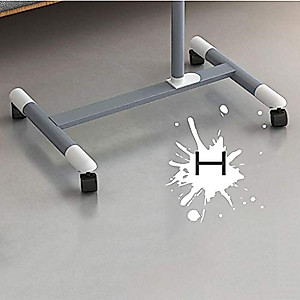 SCKTFS Computer Student Laptop Desk Height Adjustable Wooden Laptop Table Computer Standing Desk with Tablet Slot Mobile Workstation with Wheels