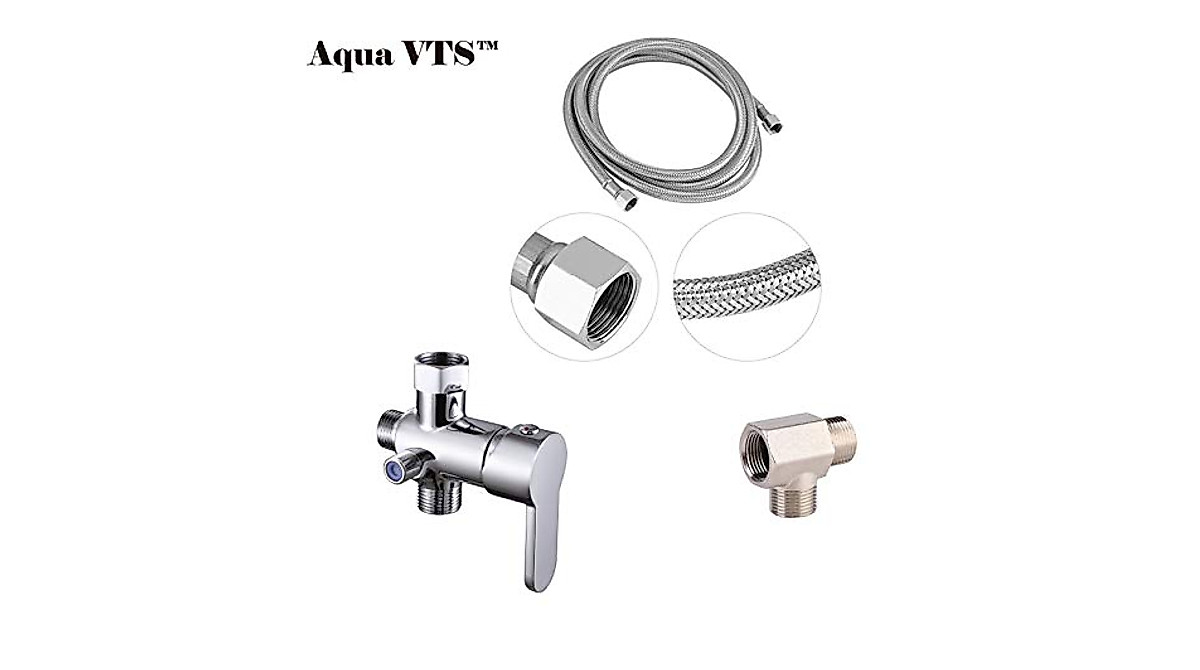 Aqua VTS Bidet Spray with Hot & Cold Mixing Valve