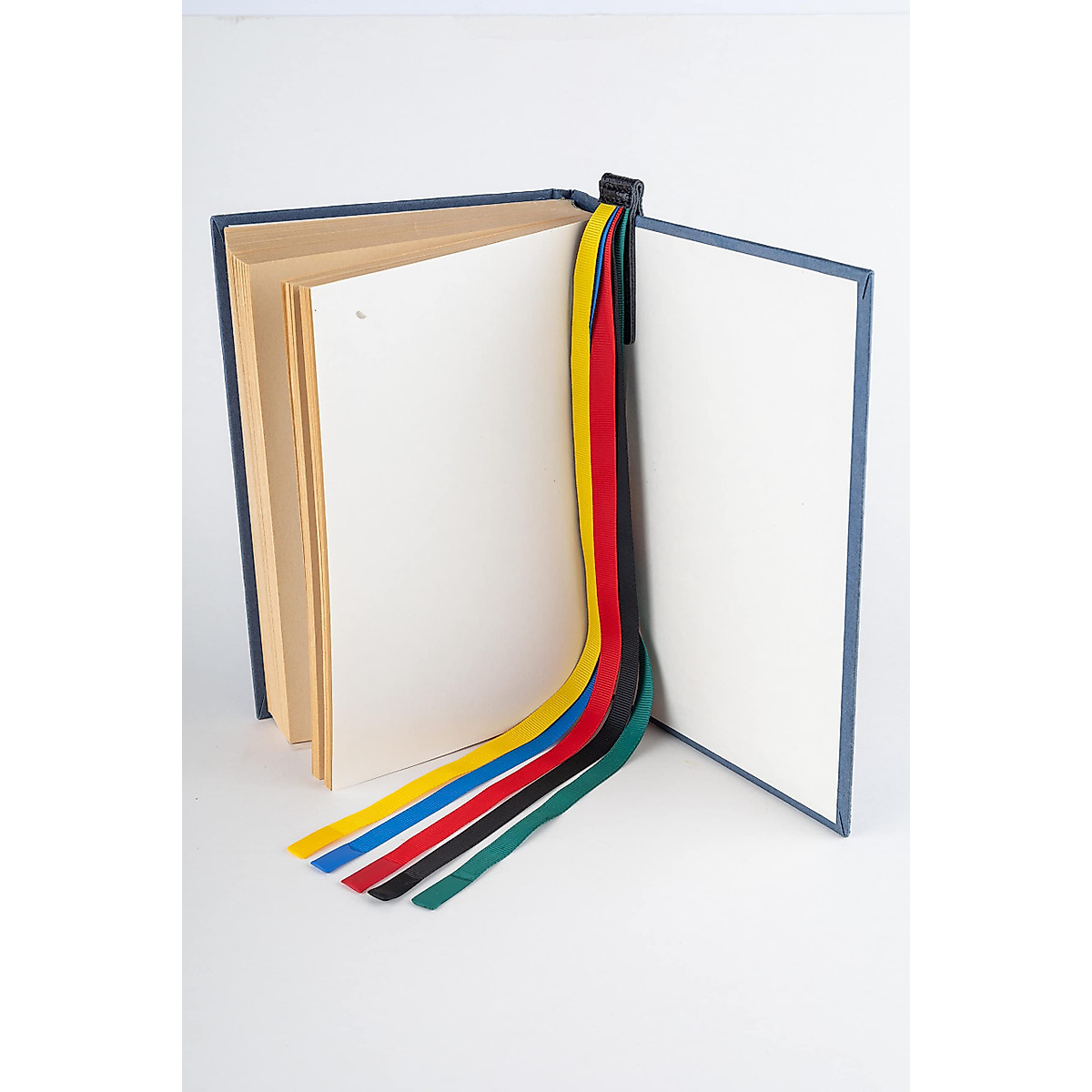 Superior Essentials Genuine Leather Multi Page Magnetic Attachable Bookmark with 5 Multi-Colored Bookmarks-Great for Bibles-Magnetic Hold Makes This The only Bookmark That Will Never Fall Out