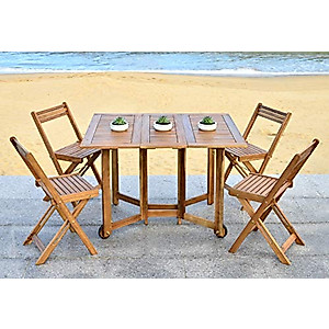 Safavieh Outdoor Living Collection Arvin 5-Piece Dining Set
