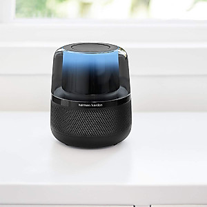 Harman Kardon Allure Portable Portable Alexa Voice Activated Speaker,Black