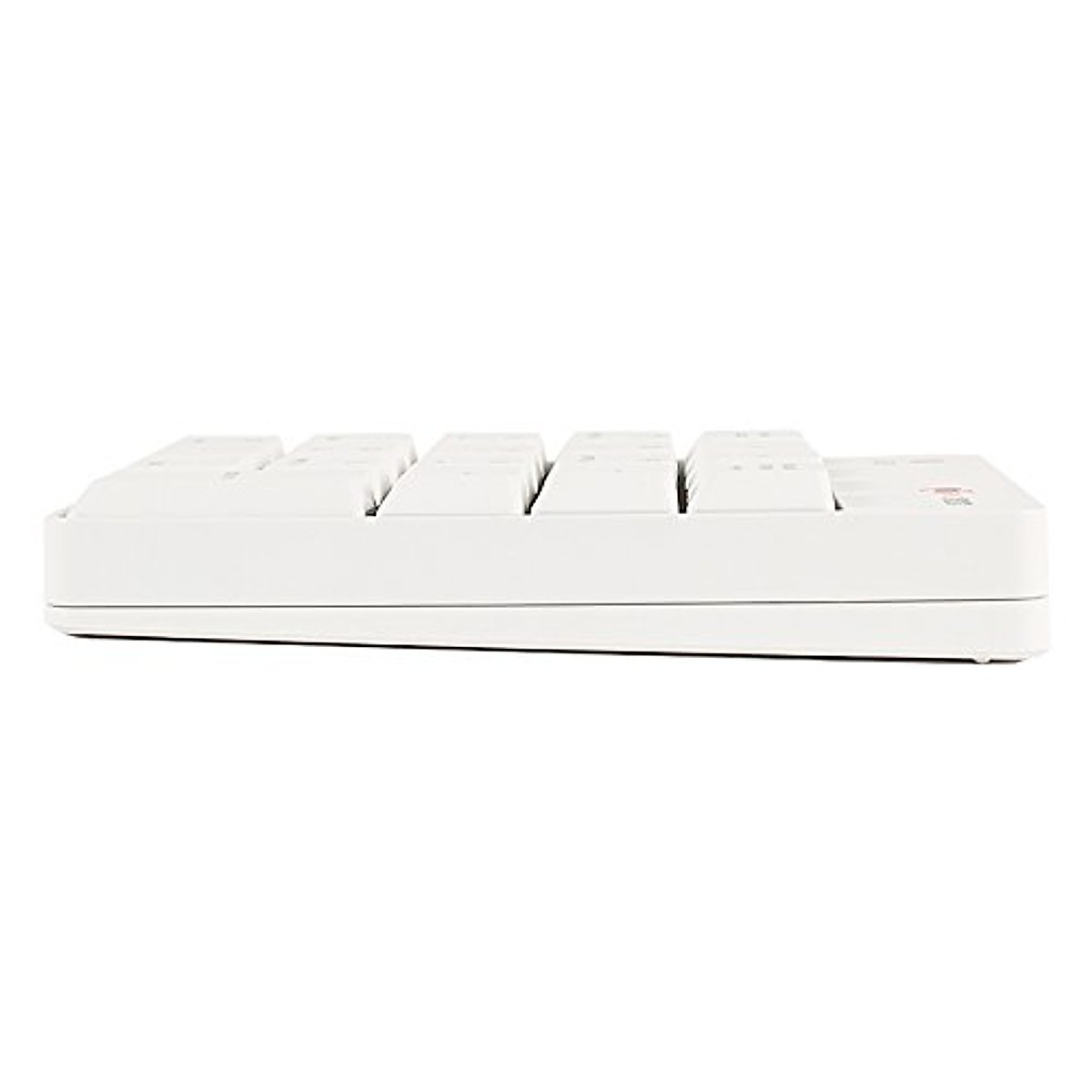 M MC Saite Wireless Numeric Keypad - with Nano Receiver,2.4G 18 Keys Numpad for Laptop Desktop PC Windows (White)