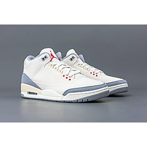 Jordan AIR Men's 3 DH7139 100 Muslin - Size 8.5