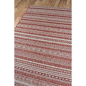 Novogratz Villa Collection Tuscany Indoor/Outdoor Area Rug, 3'3" x 5'0", Copper