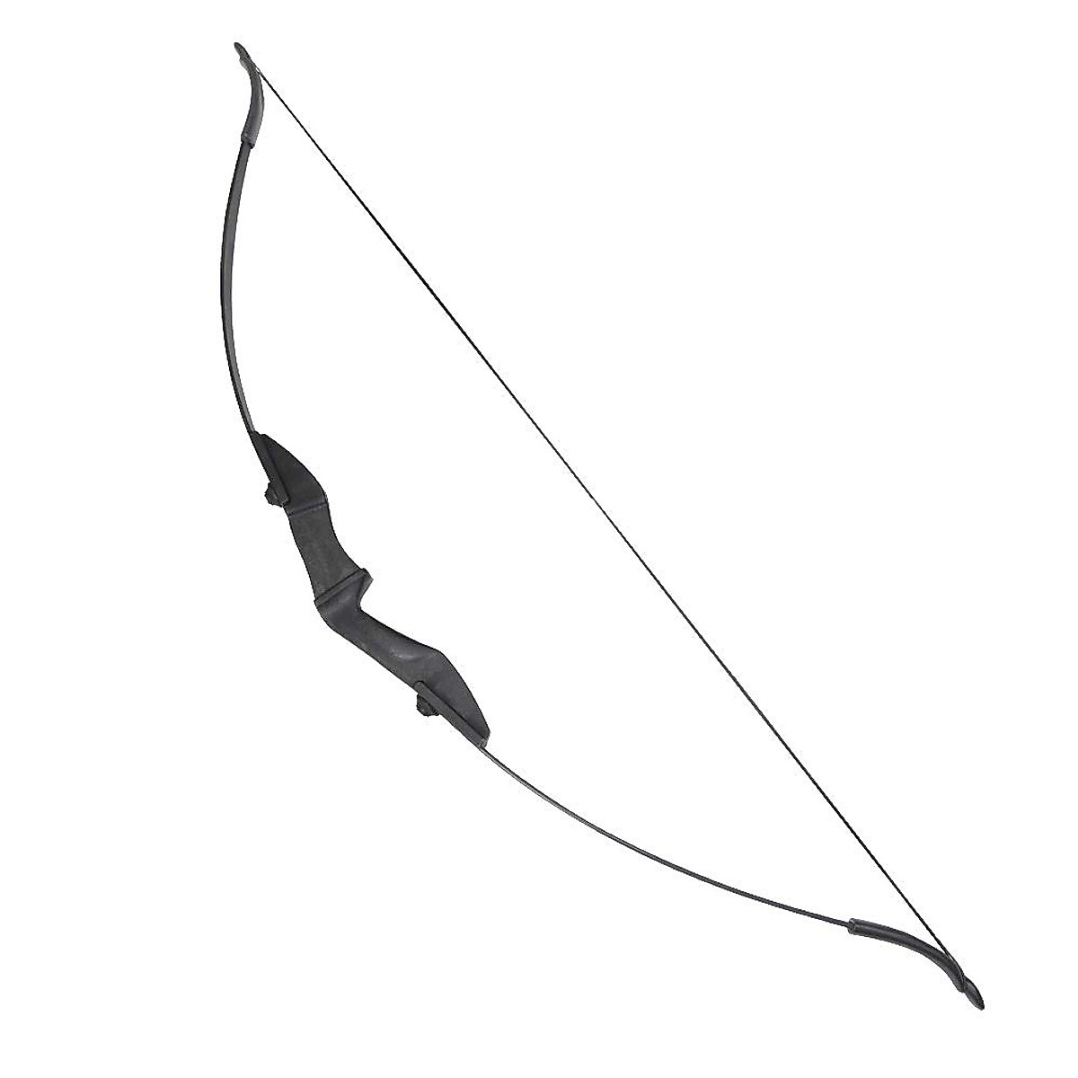 57 Inch Archery Takedown Recurve Bow and Arrow Set 30 35 40lbs Adult Beginner Recurve Bow Kit Double Arrow Rest Left Right Hand Hunting Longbow for Shooting Target Practice (Black, 40lbs)