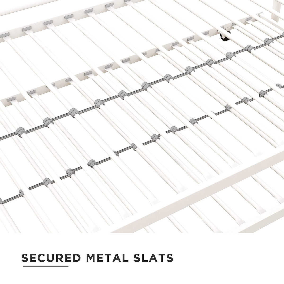 DHP Lucie Metal Twin Size Frame, Black Daybed