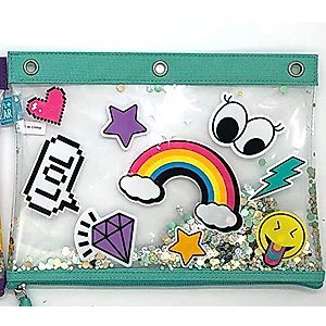 Shake Sequin Binder Pouch
