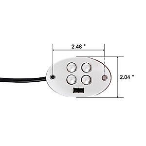 Uetmulik Power Recliner Lift Chair Raffel Systems 4 Button 5 Pin Hand Control Model CTR UR2 01 Replacement with USB