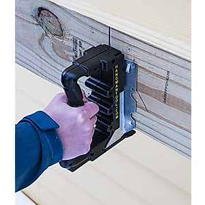 Hang Em Fast Easy Joist Hanging Tool - Hang Man Tool - 2x4 2x6 2x8 2x10 2x12 Metal Joist Hanger - Light Weight Durable Ergonomic Design