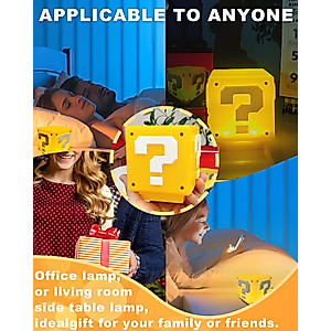 NESIMY Super Bros Toys Illusion Night Light for Kids with Game Sound Effects NightLight Decor Merchandise As Gifts for Kids and Fans (03-MLA)