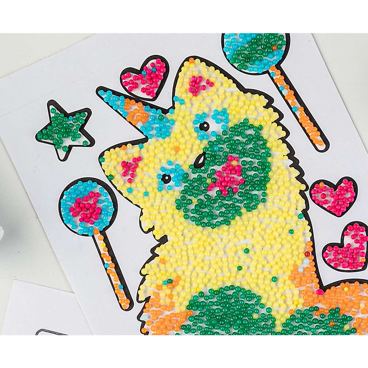 Crayola Unicorn Creatures Sprinkle Art, Craft for Girls & Boys, Gift, Age 5+