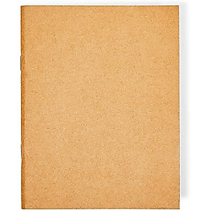 24 Pack Blank Journals Bulk Set, Small Kraft Paper Notebooks, Sketchbooks for Kids, Students to Write Stories (4x6 in)
