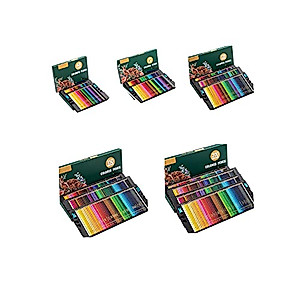 Artist Colored Pencils Set for Adult Coloring Books, Soft Core, Professional Numbered Art Drawing Pencils for Sketching Shading Blending Crafting, Gift Tin Box for Beginners Kids (120 Colors)