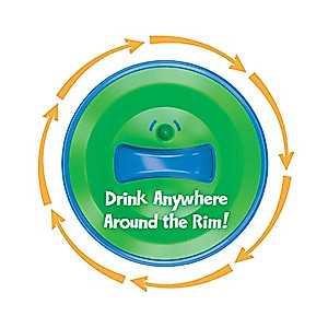 Playtex Sipsters Stage 2 360 Degree Peppa Pig Spill-Proof, Leak-Proof, Break-Proof Spoutless Cup for Girls, 10 Ounce - 2 Piece Cup with lid