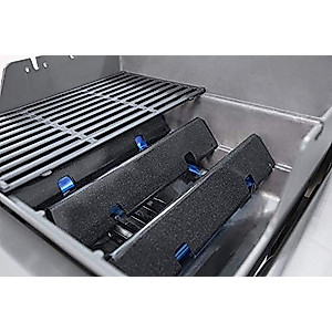 7635 Flavorizer Bars for Weber Spirit 2 Parts, Replacement for Weber GS4 Spirit II & I E210 S210 E215 E220 S220 Grill, for Weber GS4 Grill Parts 67045 69796, Webber Parts 15.3" Bars,Porcelain-enameled