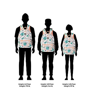 Dickies Backpack Classic Logo Water Resistant Casual Daypack for Travel Fits 15.6 Inch Notebook (Cactus Rose)