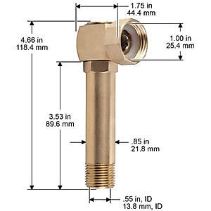 Liberty Garden 4007 Brass Replacement Part Swivel