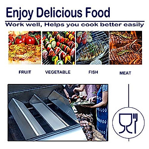 YOUFIRE Flavorizer Bars Grill Replacement Parts for Weber 7635, Spirit 200 Series, Spirit E-210, S-210, E-220, S-220, 3 Pack 15.3" Stainless Steel Front Control Panels Heat Plates Shield