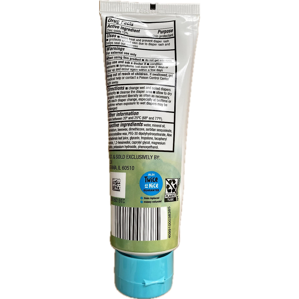 Little Journey Diaper Rash Cream, Pediatrician Tested, Diaper Rash Cream, Skin Protectant. Zinc Oxide -FREE OF - parabens & phthalates & fragances with vitamin E . white