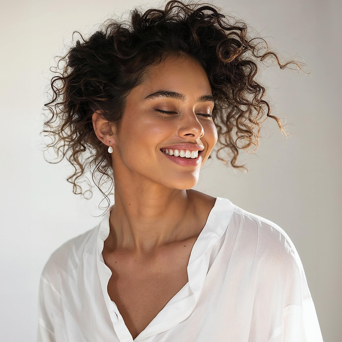 14K Yellow Gold 7X10mm White Opal Teardrop Gemstone Drop Earrings, October Birthstone, Dainty Opal Gemstones Earrings, Bridal Handmade Wedding Jewelry Gift for Brides