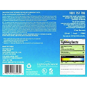 Ecosmart 40W Equivalent Soft White B11 Dimmable Filament LED Light Bulbs 3-Pack