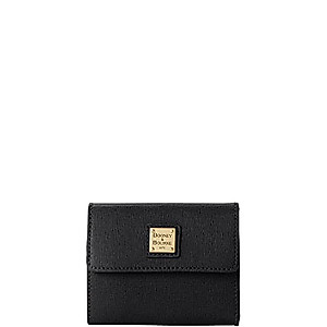 Dooney & Bourke Saffiano Small Flap Credit Card Wallet