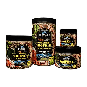 Cobalt Aquatics Ultra Tropical Micro Grazers Sinking Pellets 6.2x2.1 mm, 2.6 oz.
