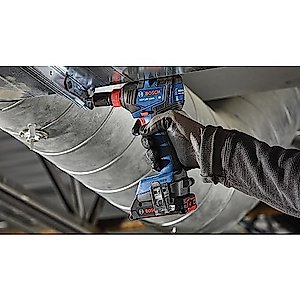 BOSCH GXL18V-233B25 18V 2-Tool Combo Kit with 1/2 In. Hammer Drill/Driver, Two-In-One 1/4 In. and 1/2 In. Bit/Socket Impact Driver/Wrench and (2) CORE18V® 4 Ah Advanced Power Batteries