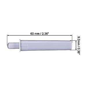 uxcell Damper Buffers Soft Quiet Close for Cabinet Door Drawer Gray 5pcs