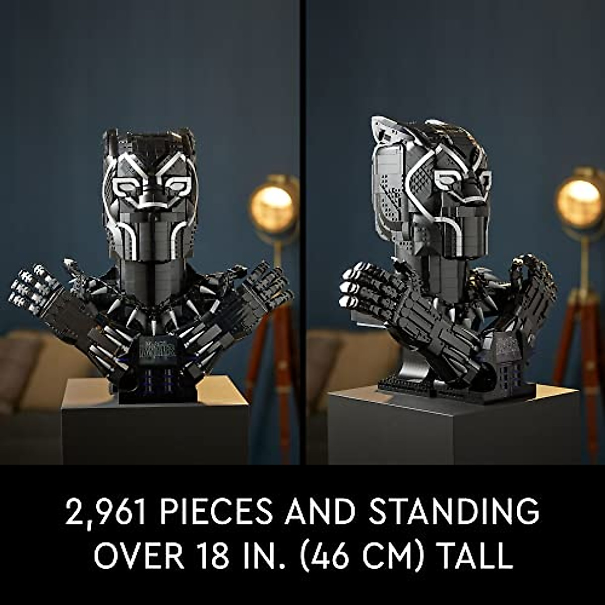 LEGO Marvel Black Panther, King T’Challa Model Building Kit, 76215 Collectible Wakanda Forever Memorabilia, Super Hero Set for Adults and Teens, Avengers Infinity Saga