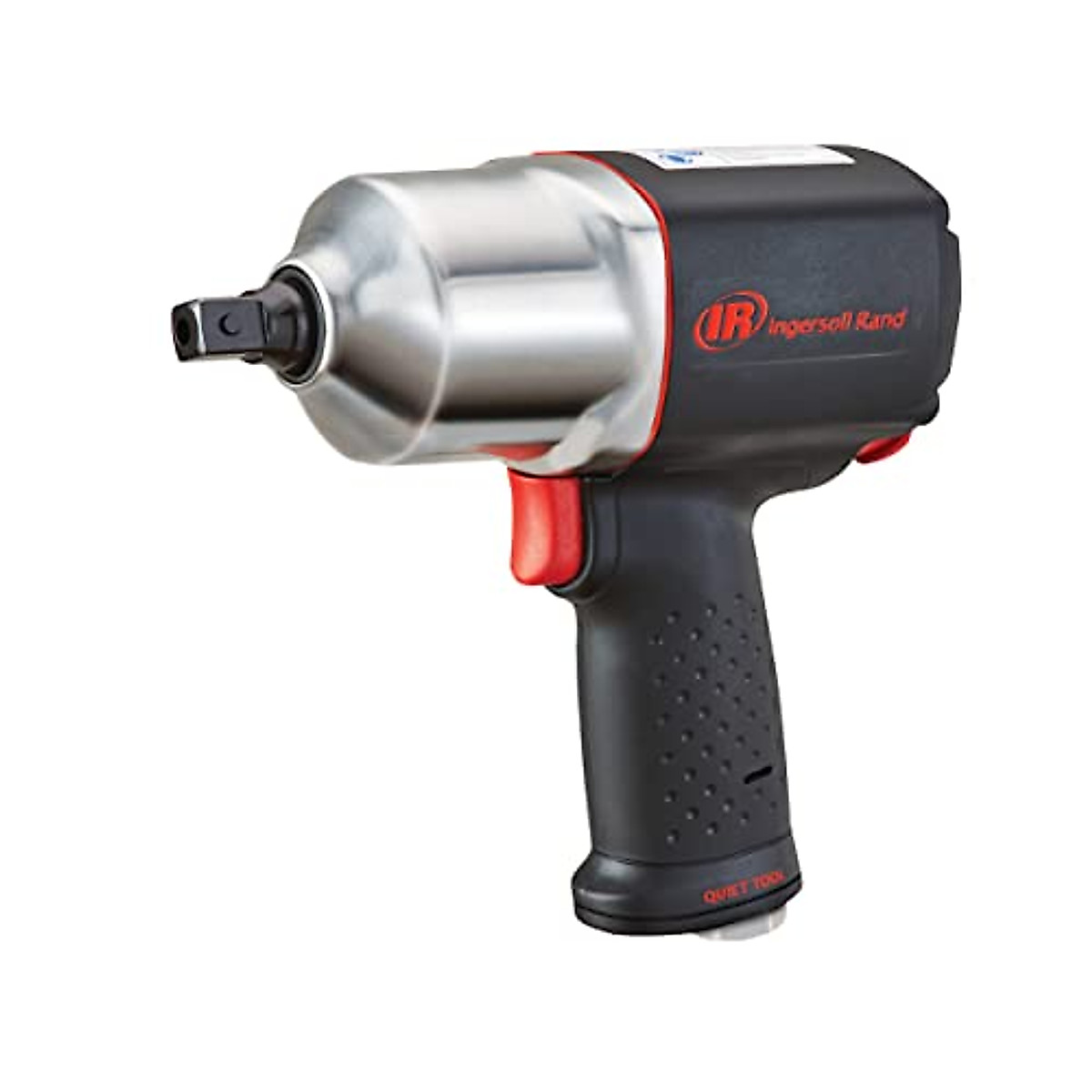 Ingersoll Rand 2135QXPA 1/2" Drive Air Impact Wrench, Quiet Technology, 1,100 ft-lbs Powerful Nut Busting Torque, Lightweight, Black
