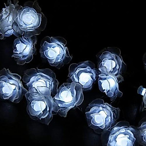 12m 100led Rose String Lights Fairy Lights Led Xmas Tree Ornament Solar Garden Light Garland Christmas Decorations for Home New Year Gift