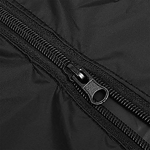 Patio Heater Cover, Standup Round Heater Covers with Zipper & Storage Bag – Waterproof 420D Oxford Fabrics Protector for Outdoor Umbrella Gas Heat Lamp, Backyard Courtyard Porch Garden Accessories