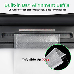 Cordless Vacuum Sealer, Rechargeable Vacuum Sealer Machine for Food Storage, With External Vacuum, Build in Cutter and Bag Storage, 1 Pack Vacuum Sealer Roll, Mason Jar Starter Kit (Silver)