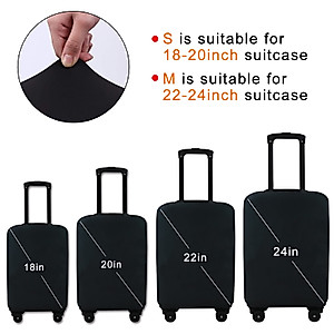 Movie Covers Travel Luggage Protector Suitcases Cover for Boys Trunk Case Washable Covers with Zipper Suitable 18-20inch