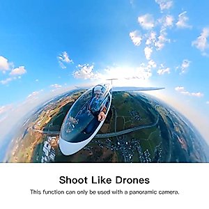 UURig Extendable Selfie Stick Tripod for GoPro Max Hero 10 9 8 7 6 5 4, DJI Osmo Action, Insta 360 One R and More Action Camera（50.7''）